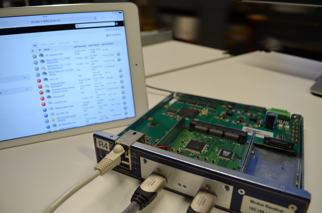 Audio Video Regression Test System - Embedded High Performance ...