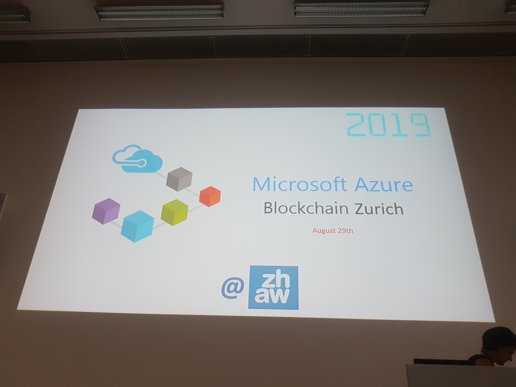Review of Azure Blockchain meetup – Service Prototyping Lab