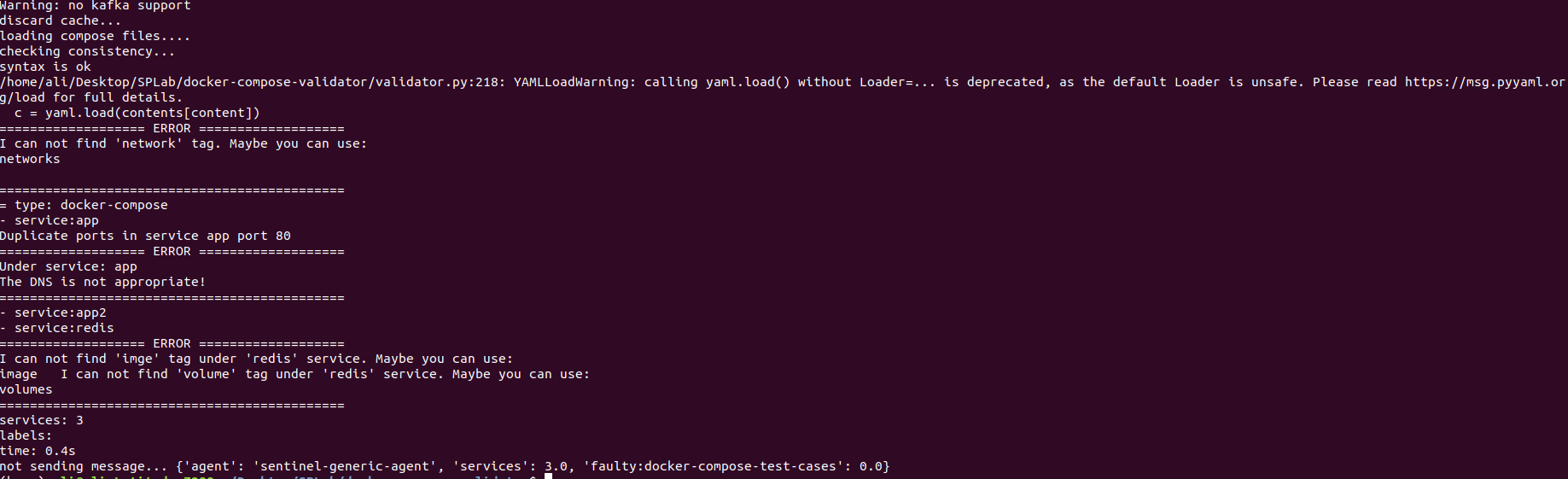Introducing the Docker Compose Validator - Service Prototyping Lab